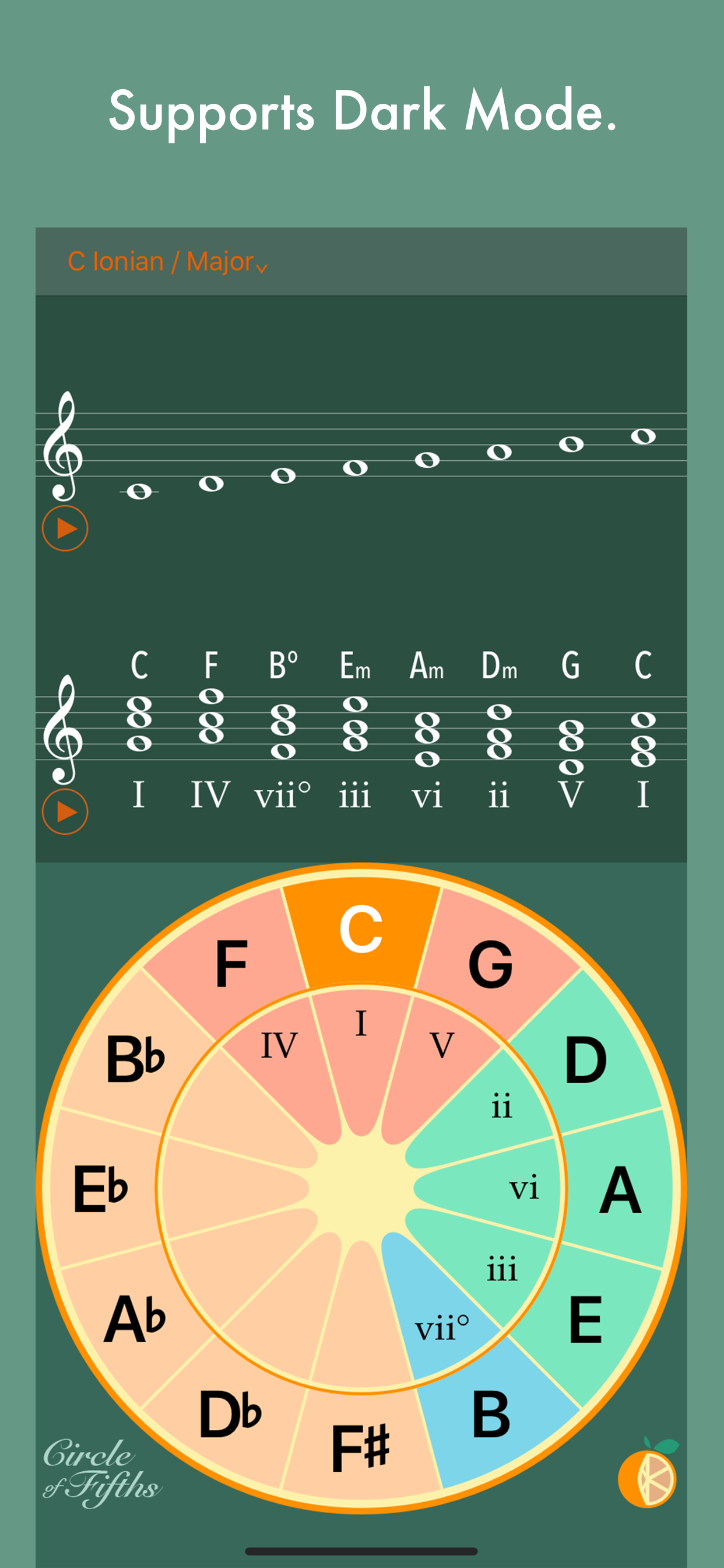 Circle Of Fifths Opus 2 For IPhone And IPad
